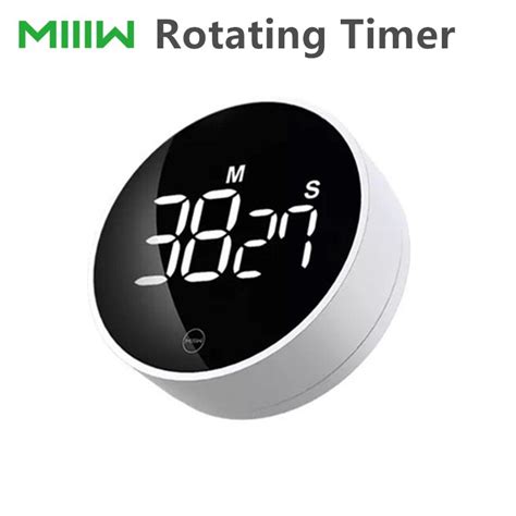 Xiaomi Youpin Miiiw Rotating Timer Brightness Adjustable Magnetic Led Digital Display Portable