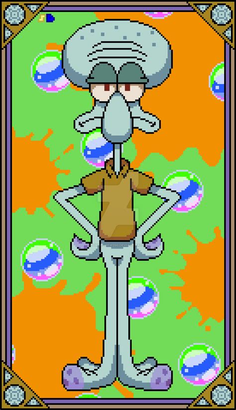 [spongebob Squarepants] Squidward Tentacles By Spongedrew250 On Deviantart