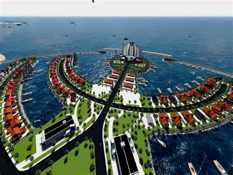 ხელოვნური კუნძული ბათუმში Kalaki Ge