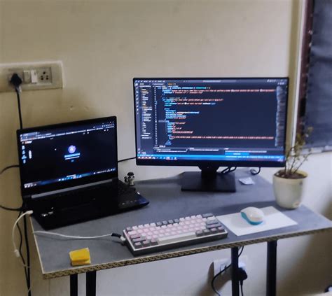 Devs Setup Made This Setup By My Own With My First Income In College As A Freelancer Dev