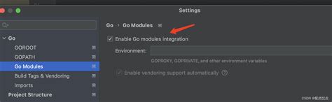 Goland踩坑系列Goland的go mod配置不生效的问题 腾讯云开发者社区 腾讯云