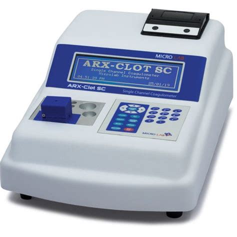 Microlabs Coagulation Analyzer Advancing Hemostasis Monitoring Microlab Medium
