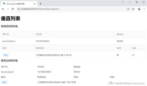 055descriptions描述列表 Csdn博客