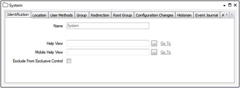 core configuration guide configure the properties of the root or system group groups