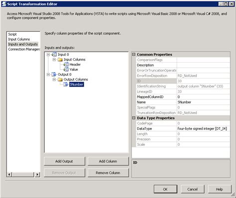 C How To Write To A Variable In Script Component Stack Overflow
