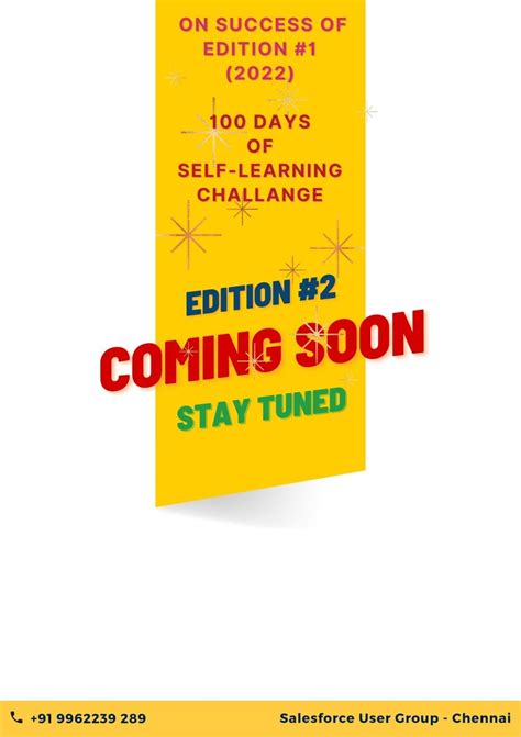 Salesforce User Group Chennai On Linkedin Hello Everyone Were