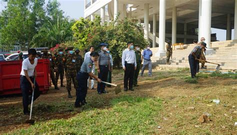 ကယားပြည်နယ်အစိုးရအဖွဲ့မှ ဦးဆောင်၍ လွိုင်ကော်မြို့၊ နည်းပညာတက္ကသိုလ် Gtc ကျောင်း၌ စုပေါင်းသန့်ရ