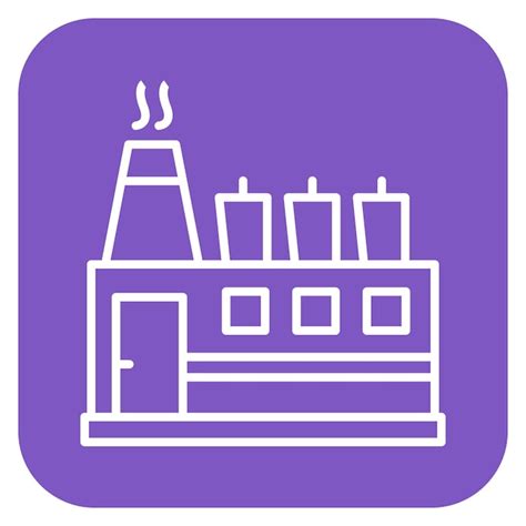 Premium Vector Factory Vector Illustration