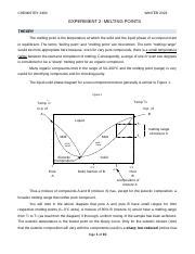 Understanding Melting Points In Organic Compounds Course Hero