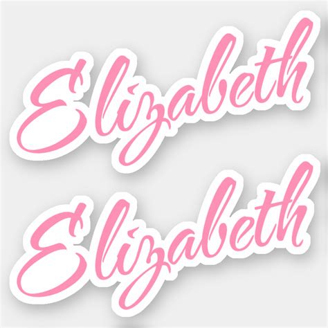 Cursive Elizabeth
