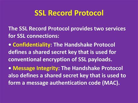 Web Security Transport Level Security Ppt Download