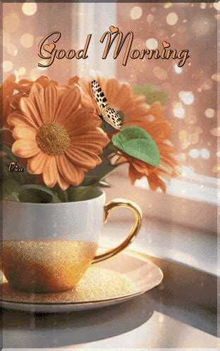 Good Morning Orange Flowers