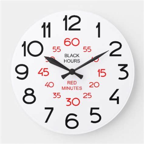 Traditional Learn To Tell Time Classroom Clock