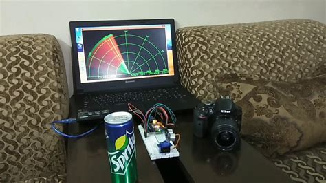 How To Make Ultrasonic Radar At Home Using Arduino Youtube