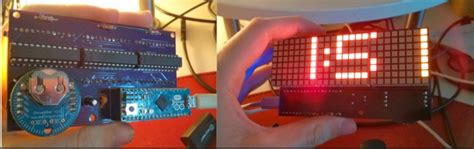 LED Matrix Clock Project ArduinoMicroMonday Arduino Arduino Adafruit Industries Makers