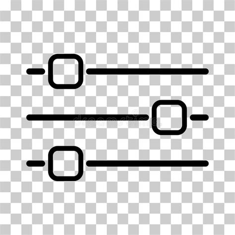 Volume Mixer Control Icon Filter Sound Symbol Button Switch Sign