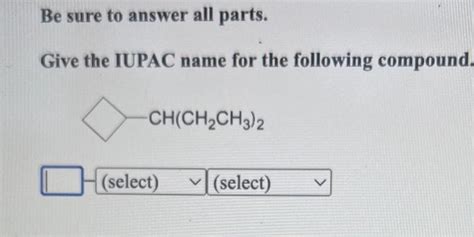 Solved Select All That Apply Considering The Following