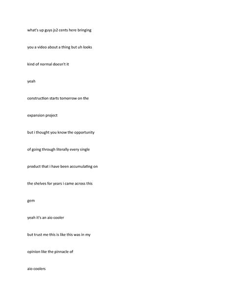 Transcript Random Whats Up Guys Js2 Cents Here Bringing You A Video About A Thing But Uh