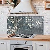 Tempered Glass Backsplash For Kitchen Wall Tempered Glass Kitchen