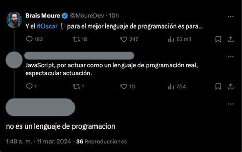 Decir Que Html Y Css No Son Lenguajes De Programación Ya Está Pasado De Moda 😁 Brais Moure
