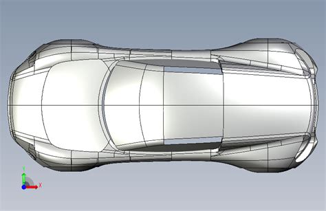 汽车外壳三维模型 Iges 模型图纸下载 懒石网