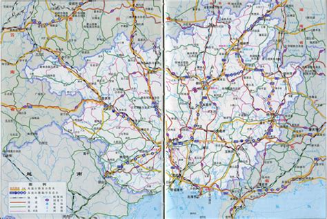 广西高速公路地图全图高清版图片预览 绿色资源网