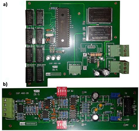 Printed Circuit Boards A Microcontroller Circuit B Signal