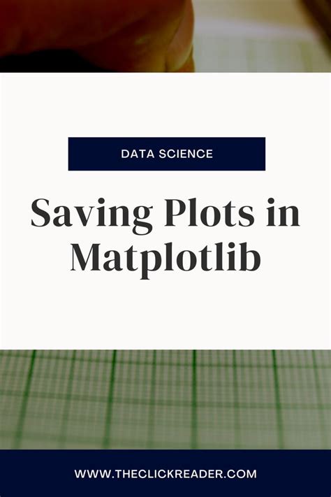 Saving Plots In Matplotlib