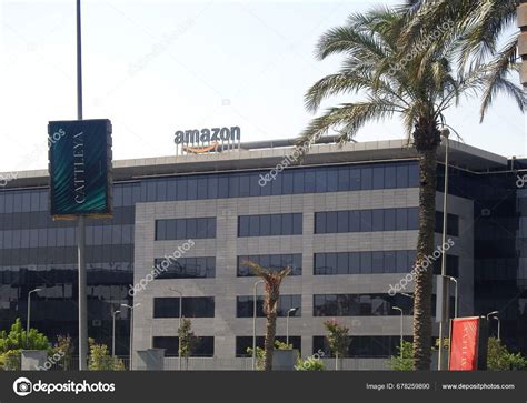 Cairo Egypt September 2023 Amazon Egypt American Multinational Technology Company Stock