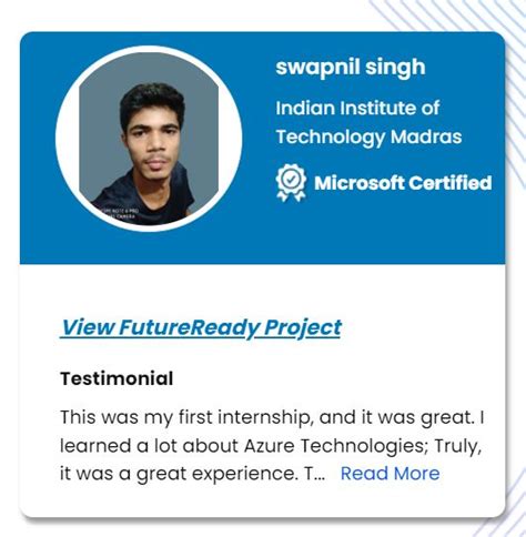 Swapnil Singh On Linkedin Futurereadytalent Halloffame Testimonial