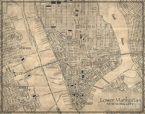 Vintage City Map