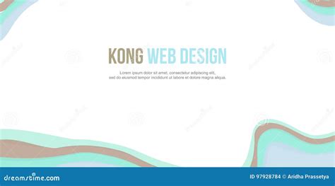 Abstract Background Header Website Design Modern Collection Stock Vector Illustration Of