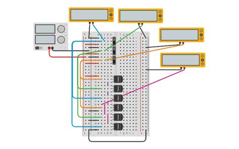 circuit design nor3 tinkercad