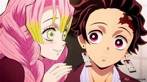 Tanjiro Kamado And Mitsuri Kanroji K Wallpaper Download