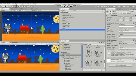 Tutorial How Make 2d Game In Unity Lesson 4 Make 2d Player Object