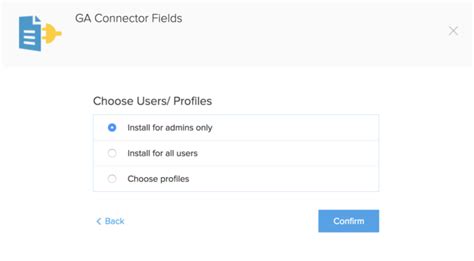 Documentation For Zoho Crm Extension For The Basic Integration Ga Connector