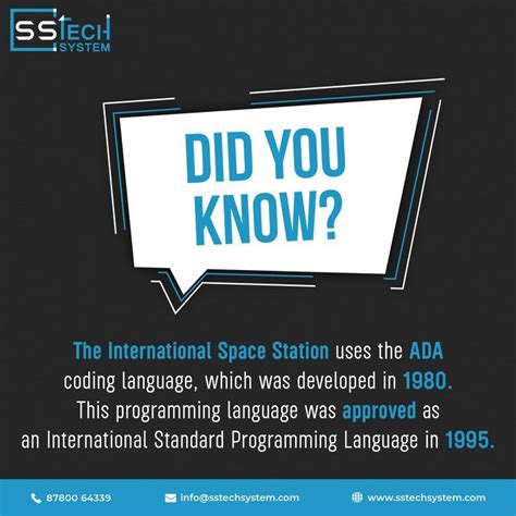 Ada Coding Language On The International Space Station