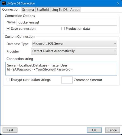 在使用連線字串來連接 sql server 會，會碰到一個【此憑證鏈結是由不受信任的授權單位發出的 】的錯誤。原先以為是工具或套件壞了，結果不