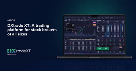 Dxtrade Xt A Trading Platform For Stock Brokers Of All Sizes Dxtrade Platform