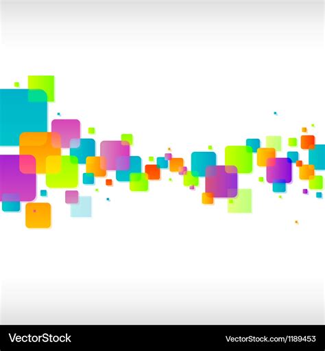 Abstract Colorful Square Background Royalty Free Vector