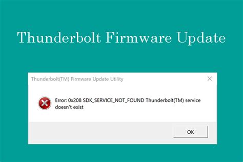 What To Do If Thunderbolt Firmware Cant Install 5 Solutions