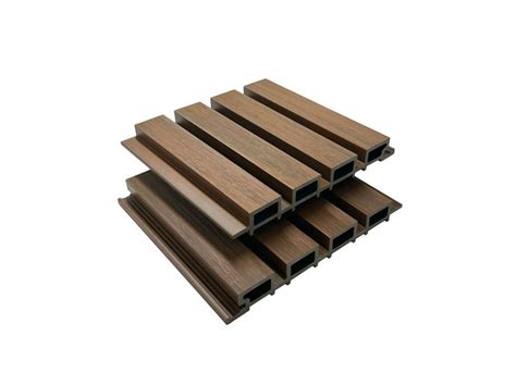 Triton Composite Slatted Wall Cladding Panels Teak 2 5m In 2024
