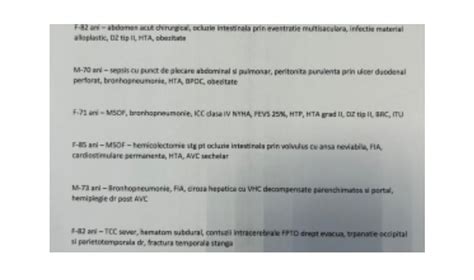Document De Ce Au Murit De Fapt Pacienții De La Spitalul Pantelimon