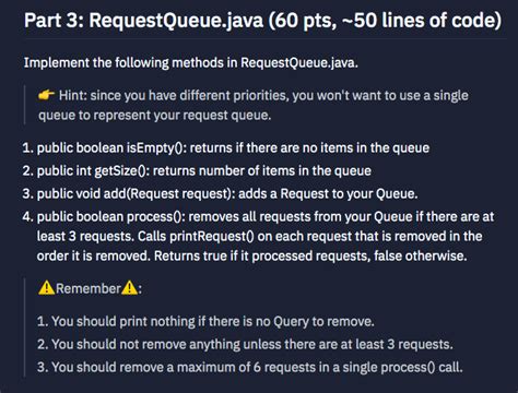 Solved Need Help Implementing This Certain Method Not Using