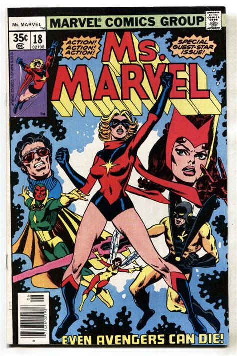 Ms Marvel First Appearance Mystique Avengers Ultron Marvel Comic Books Bronze Age