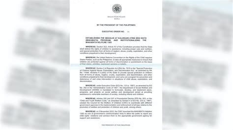 One Stop System Para Sa Pagdudulog At Pag Aksyon Sa Pang Aabuso Sa Mga Bata Itinatag Ni Pbbm