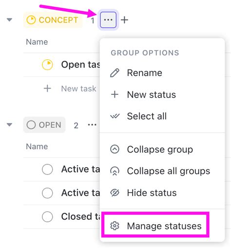 Crie E Gerencie Status Personalizados Clickup Brasil