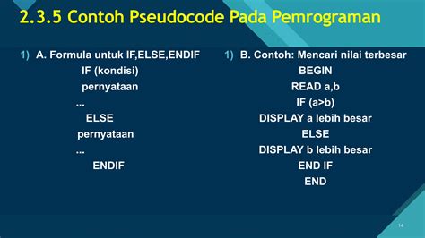 Pemrograman Dasar Materi 1 Konsep Algoritma Pptx