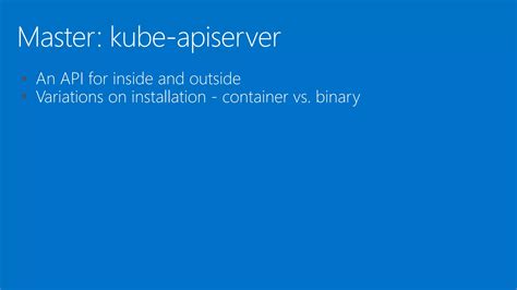 Kubernetes Fundamentals On Azure 2017 Ppt