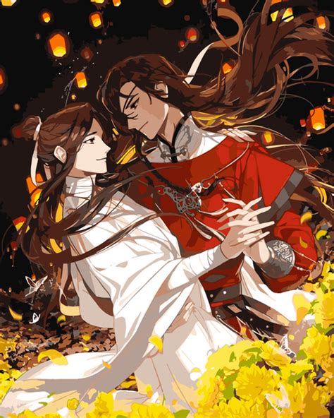 Картина за номерами 40×50 см Kontur Аніме Благословення небожителів Ds0553 фото відгуки